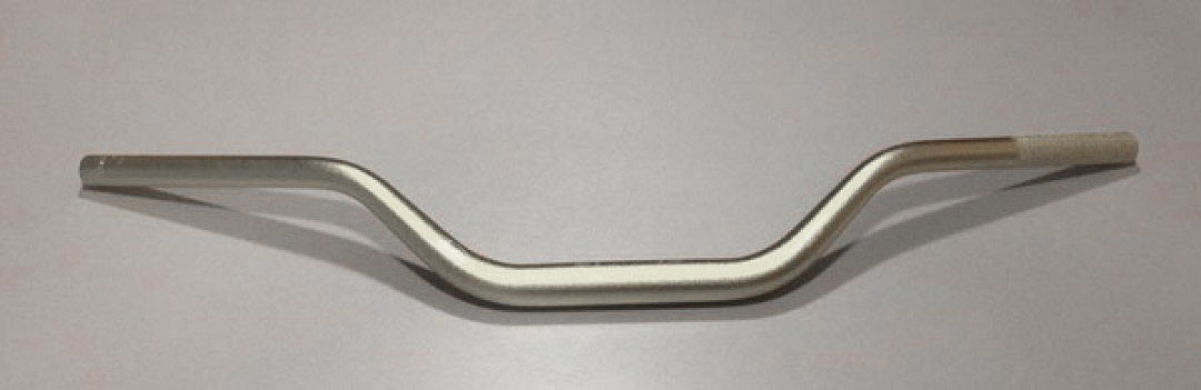 Accel mini handlebar 28.6mm - Titanium color AC-TH-01-6061MT | 3P Racing