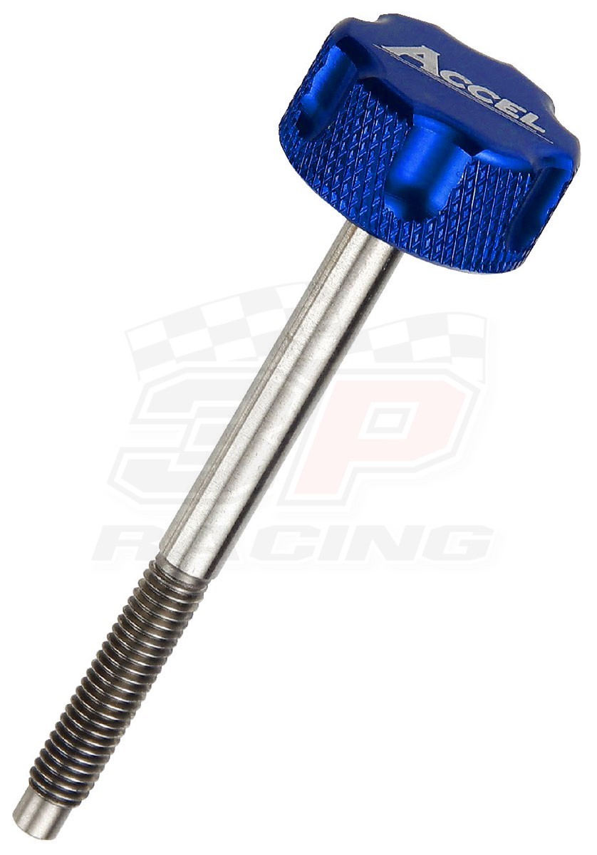 Accel air filter bolt Blue AC-AFB-02-BL Yamaha YZ 65/125/125X/250/250X ...