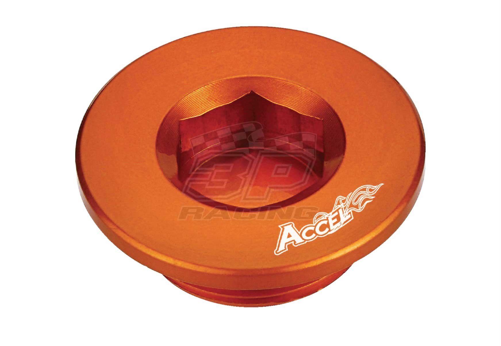 Accel ignition cover plug Orange AC-ICP-01-OR KTM SX-F 250/350/450/505, XC-F 450/505, EXC-F 250 ...