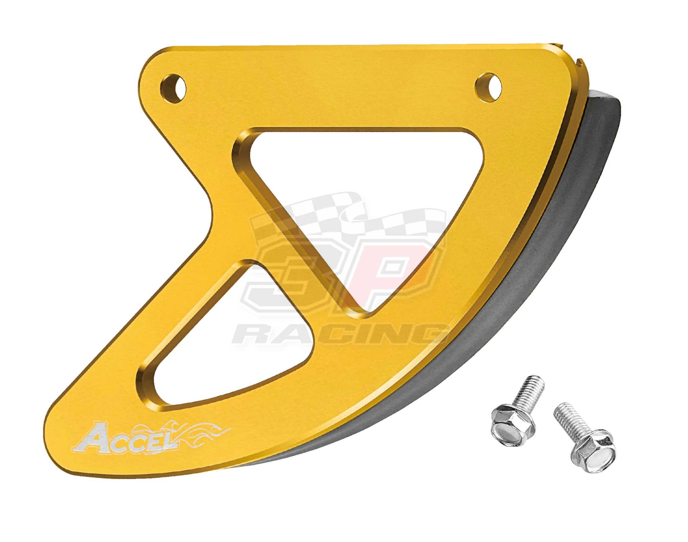 Accel rear brake disc guard Gold AC-RBDG-401-GD Suzuki RM 125, RM 250 ...
