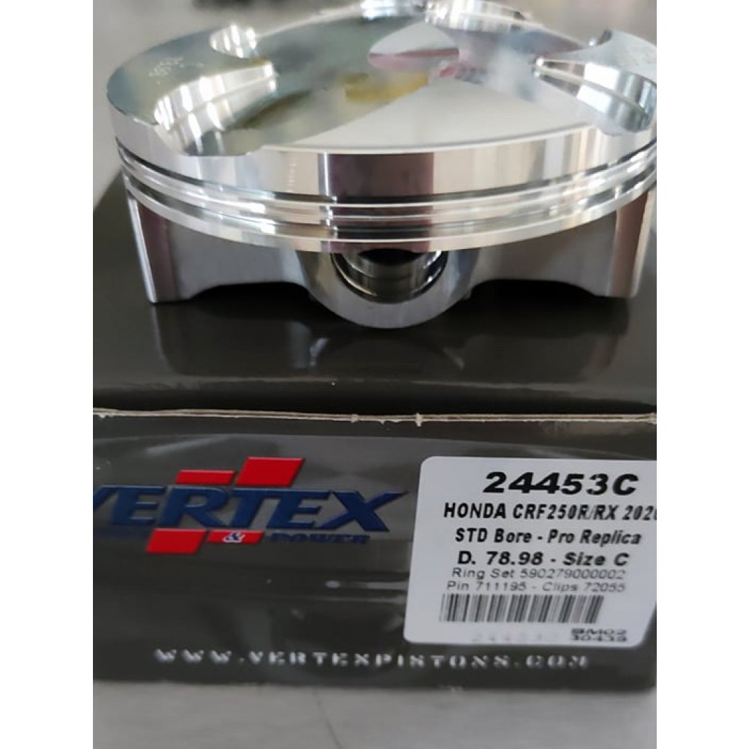Vertex forged "Replica" piston kit 24453 Standard Compression 13,9:1 ...