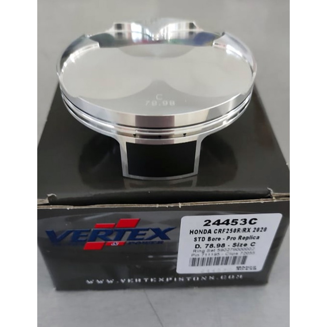 Vertex forged "Replica" piston kit 24453 Standard Compression 13,9:1 ...