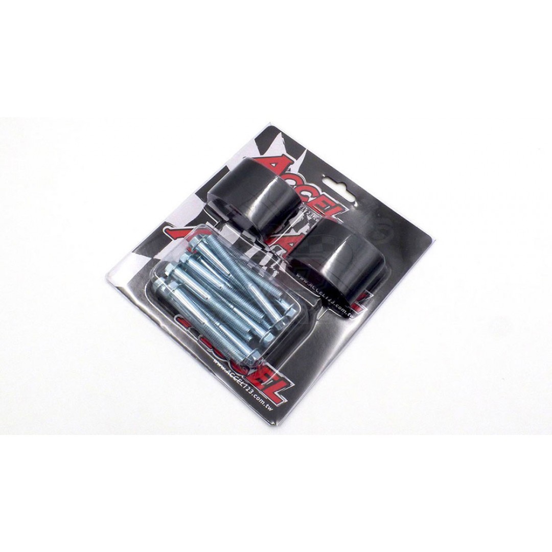 Accel steering bar mount adapter with adjustable height for 22.2mm bar ...